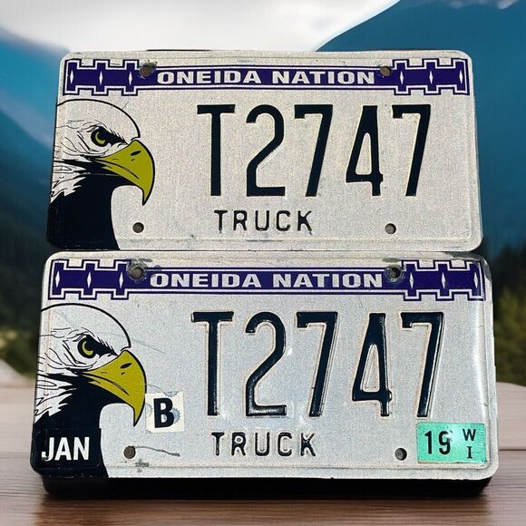 Other | Vintage Oneida Nation Wisconsin American Indian Tribe License ...